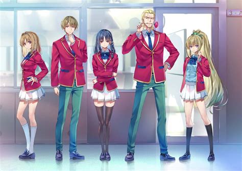 Classroom Of The Elite Year 3 Illustrations Of All Classes • • Anime