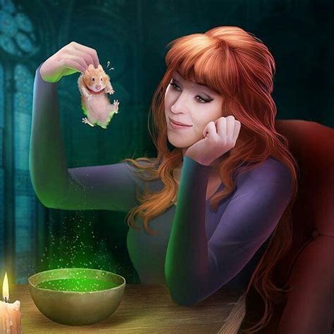 Rowena Supernatural Fan Art Supernatural Cartoon Supernatural Drawings