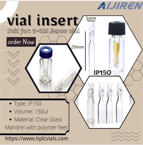 HPLC Vials Inserts Aijiren Vials For HPLC GC