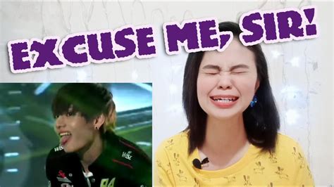 Bts V Sexy Moments Kim Taehyung Reaction Youtube