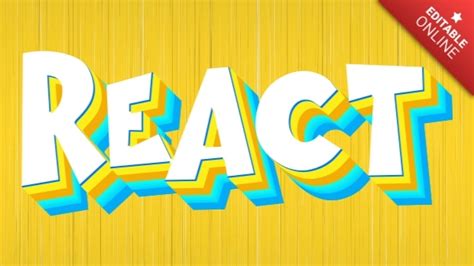 React Text Effect Generator