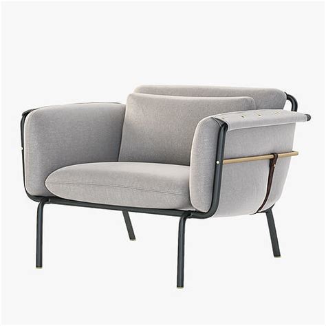 Stellar Works Valet Club Chair By David Rockwell 3d Model Cgtrader
