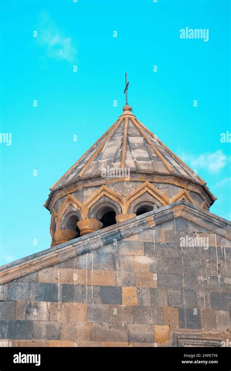 Hovhannavank Monastery In Winter Village Ohanavan Aragatsotn Province