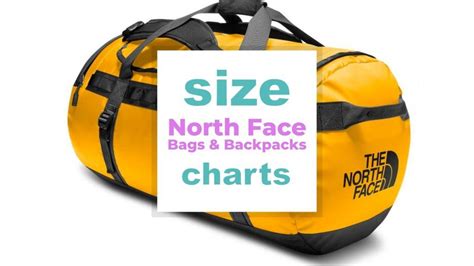 North Face Backpack Sizing Chart