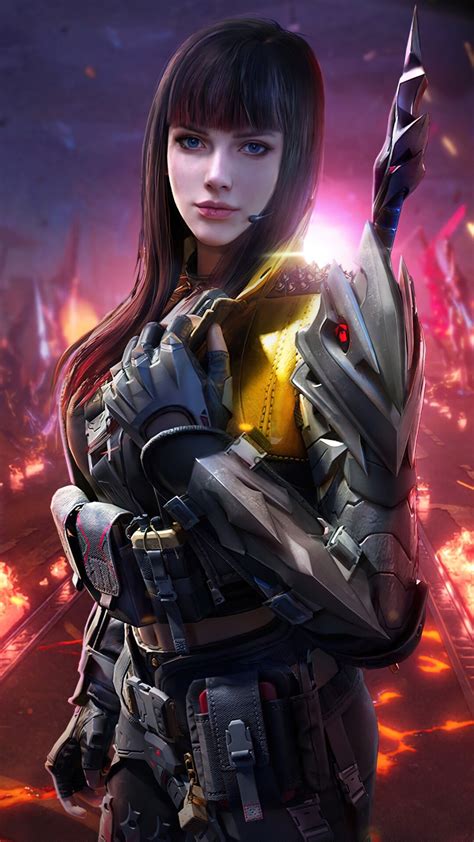 Codm Dame Shot Caller Call Of Duty Mobile Game Codm Wallpapers Call Of Duty Ghosts Call Of Duty