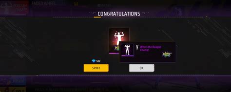 Free Fire Introduces Whos The Booyah Champ Emote In New Faded Wheel