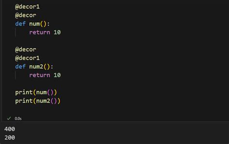 Python装饰器decorators