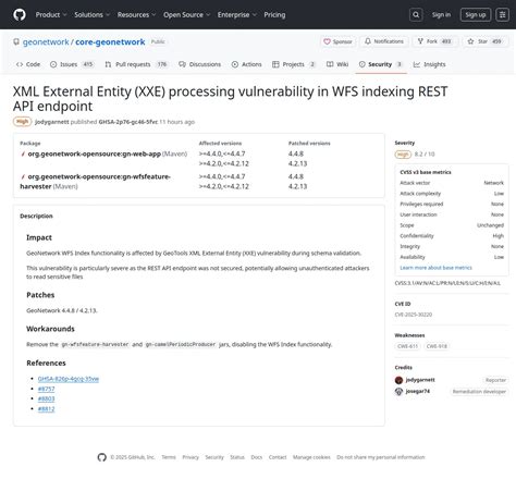 Geotools Geoserver And Geonetwork Xml External Entity Xxe Processing Vulnerability In Xsd