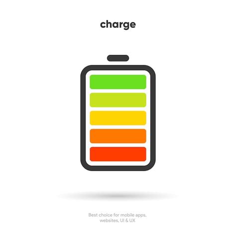 Premium Vector Battery Charging Process Template Phone Charge Showing