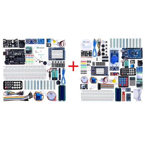 Elegoo Uno Project Super Starter Kit And Elegoo Mega R3 Project El Kit De