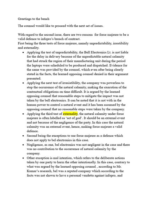 Moot Speech Pdf Negligence Legal Liability