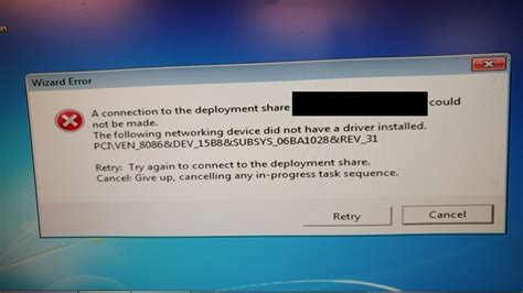 WDS And MDT Error Software Spiceworks Community