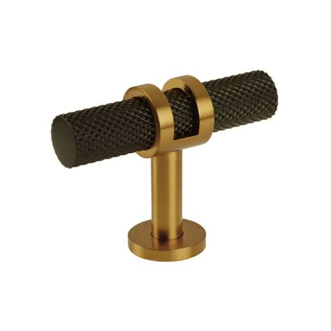 Ch450 Knurled Collet T Bar Pull Handle In 5 Stylish Finishes