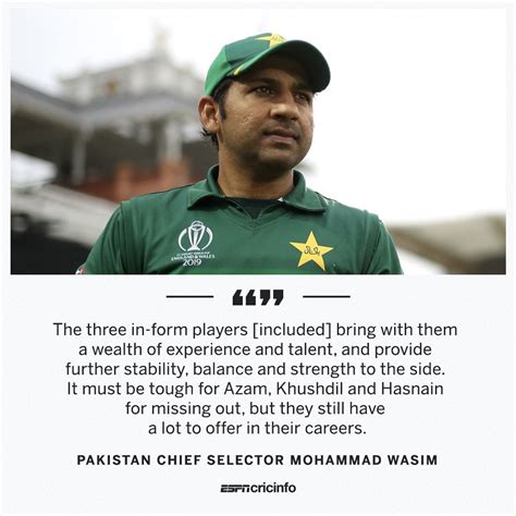 Espncricinfo Sarfaraz Ahmed Fakhar Zaman And Haider Ali