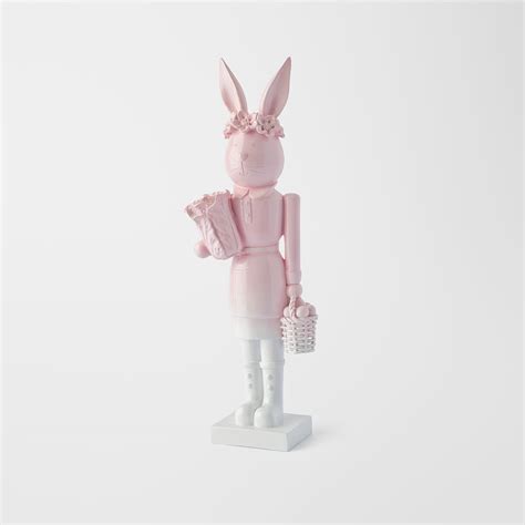 Shop Bunny Nutcracker With Flower Online Bed Bath N Table