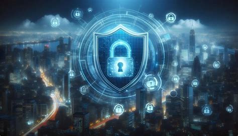 Safeguarding Data And Privacy In The Age Of Connectivity Premium Ai Generated Image