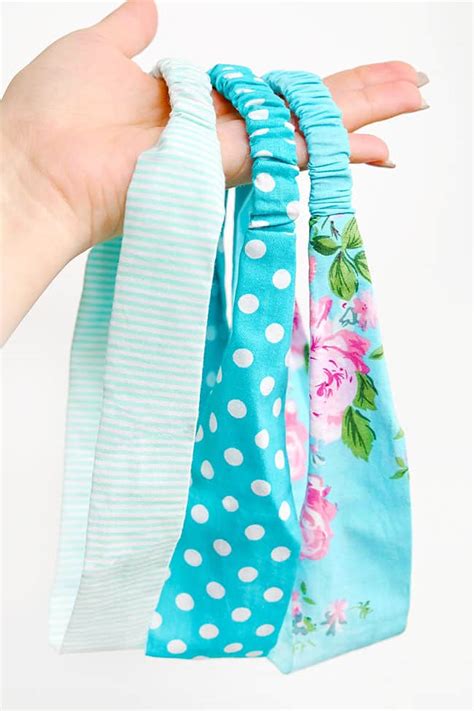 How To Make Fabric Headbands Diy Headband Sewing Pattern