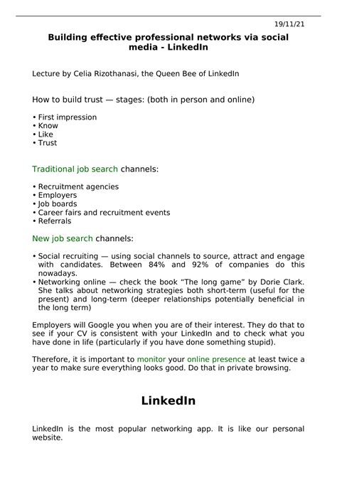 How To Build An Effective Linkedin Profile Tips Entrepreneurship