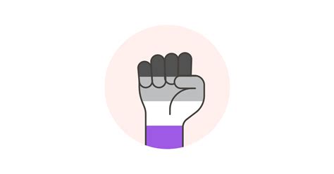 Flag Hand Fist Asexual Free Vector Icon Iconbolt