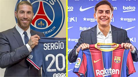 New Confirmed Summer Transfers 2021 Ramos Ft Dybala Youtube