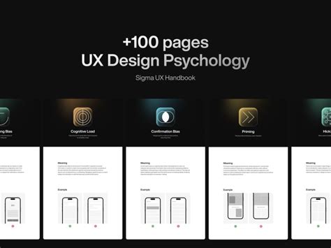 usama aslam on linkedin 🪻 sigma ux handbook 2 collecting 100 ux design psychology principles…