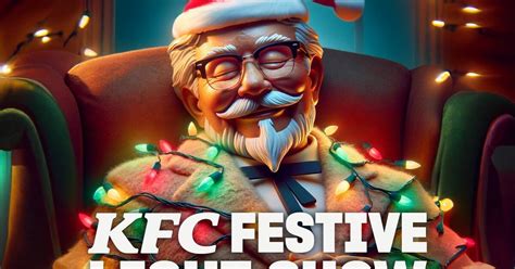 Festive Kfc Light Show