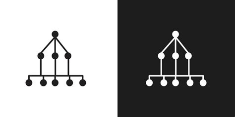 Premium Vector Chart Network Icon Line Art Vector