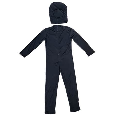 MAILLOT NEGRO CON CAPUCHA INFANTIL Disfraces Lucero