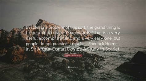 Siddhartha Mukherjee Quote “in Solving A Problem Of This Sort The