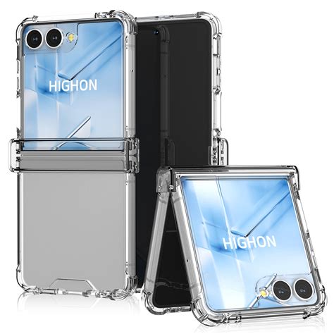 하이온 갤럭시 Z플립7 케이스 젤하드 힌지보호 15t 투명 범퍼 하이온