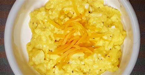 In Erikas Kitchen Creamy Microwave Scrambled Eggs