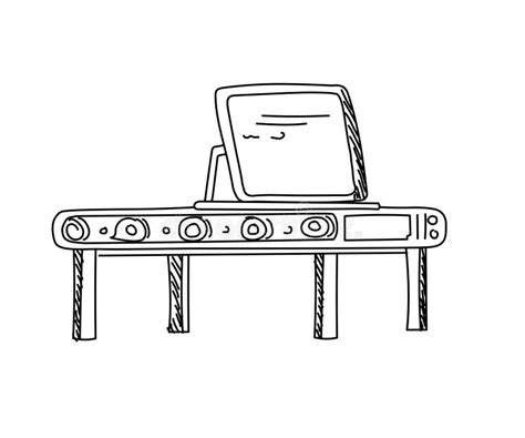 Factory Machine Cartoon Doodle Illustration Stock Vector Illustration