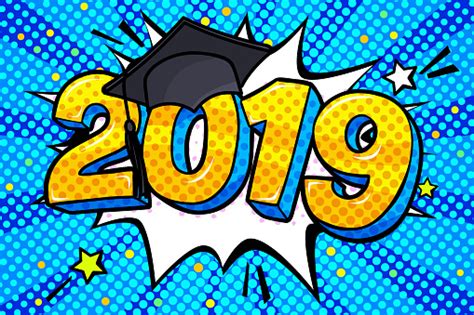Konsep Kelas Kelulusan Tahun 2019 Angka Dengan Batas Kelulusan Dalam
