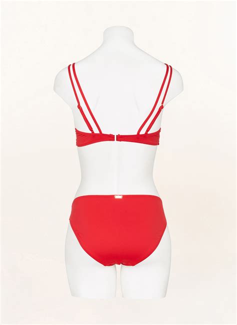 Lauren Ralph Lauren Basic Bikini Hose In Rot
