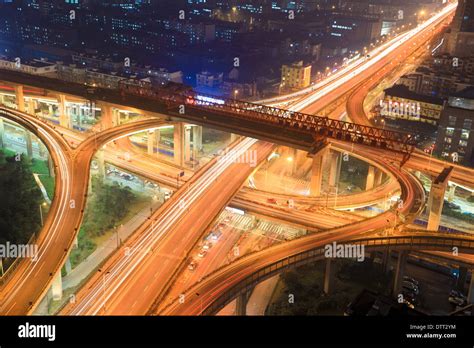 urban road landscape Stock Photo - Alamy