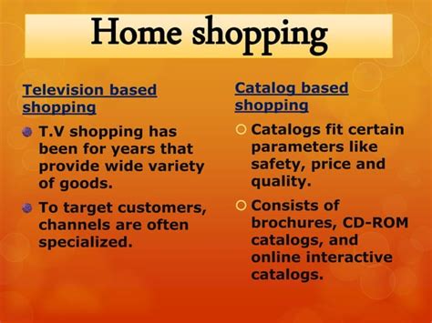 Consumer Oriented Applications PPT
