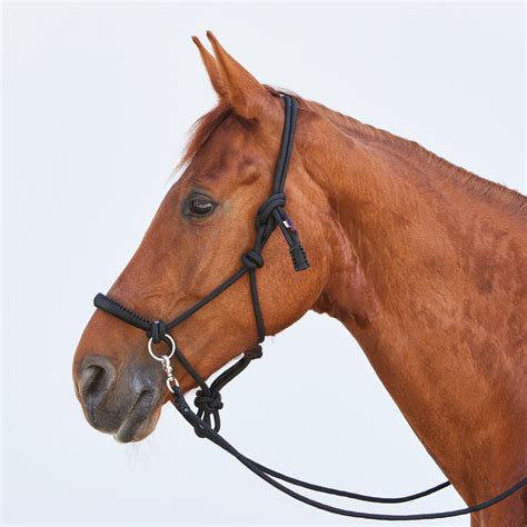 Kieffer Knotenhalfter Ruby Schwarz