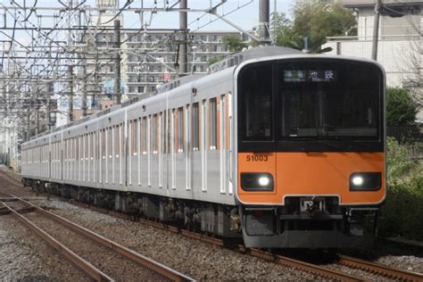 東武鉄道 東武50000系電車 51003 柳瀬川駅 鉄道フォト・写真 By くりはしさん レイルラボraillab