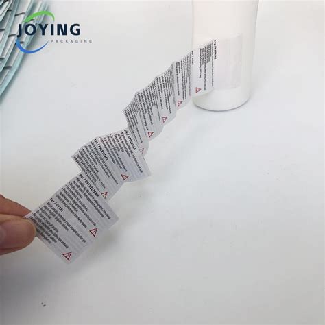 China Adhesive Leaflet Labels Suppliers Manufacturers Factory Direct Price Joying