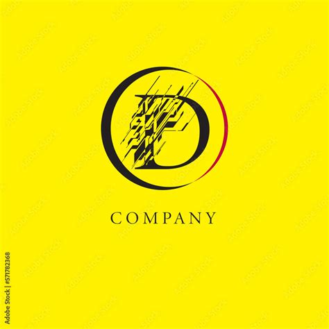 Vector D Logo Beautiful Logotype For Luxury Branding Elegant And