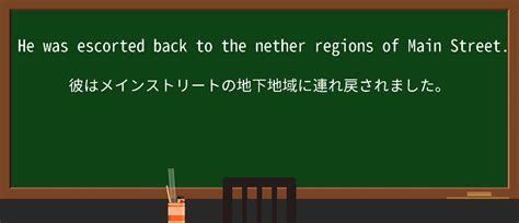 【英単語】nether Regionsを徹底解説！意味、使い方、例文、読み方 おもしろい英文法