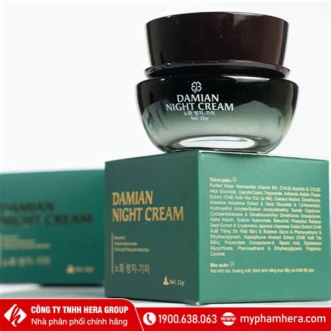Kem DƯỠng Da Damian Night Cream 100 Chính Hãng