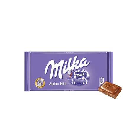 Milka Alpine Milk Chocolate 45g Souq Al Buhair