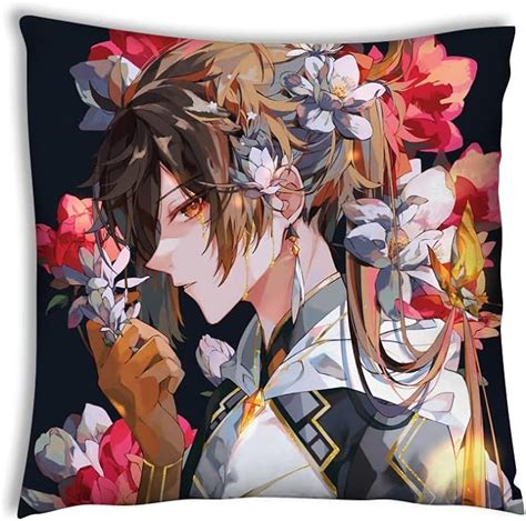 Amazon 原神 枕 原神 抱き枕 両面プリント 原神クッション 原神グッズ 可愛い 萌えグッズ コットン おしゃれ 綺麗 お宅