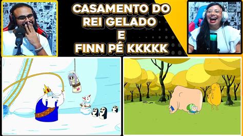 REACT Hora da aventura episódios aleatórios 01 YouTube