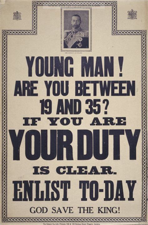 Examples Of Propaganda From Ww1 Young Man Are You Between 19 And 35