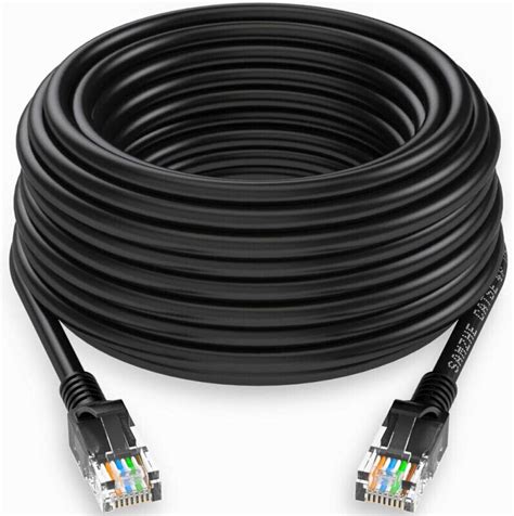 Amazon Com Lknewtrend 100FT CAT5 Cat5e High Speed Ethernet Network Cable RJ45 Internet LAN