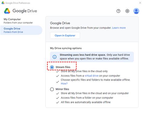 How To Let Google Drive Keep Files Online Only To Save PC Space