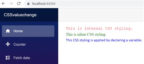 How Do I Change The Css Value Directly In Blazor