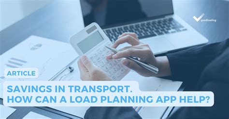 On Linkedin Savings In Transport How Can A Load